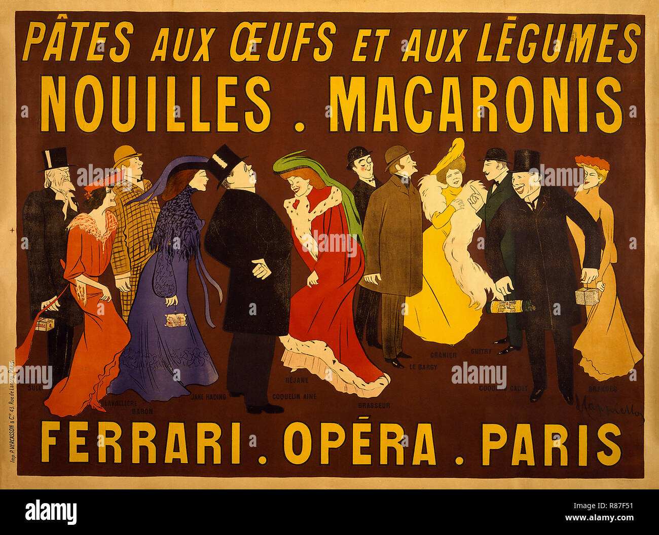 Vintage 1900s poster hi-res stock photography and images - Alamy