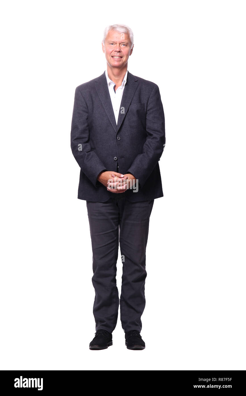 Portrait of a man full body Stock Photo - Alamy