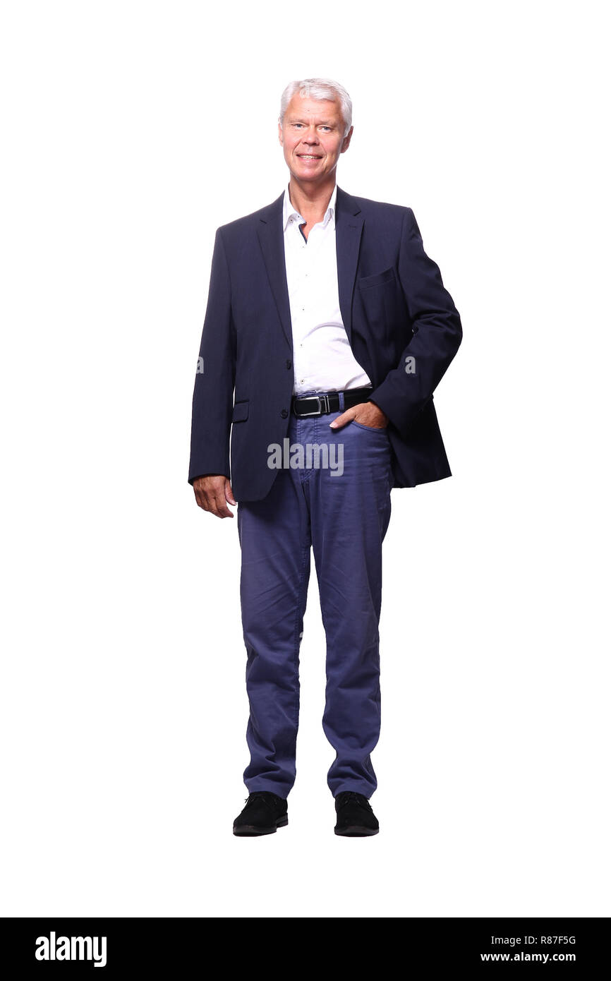 Portrait of a man full body Stock Photo - Alamy