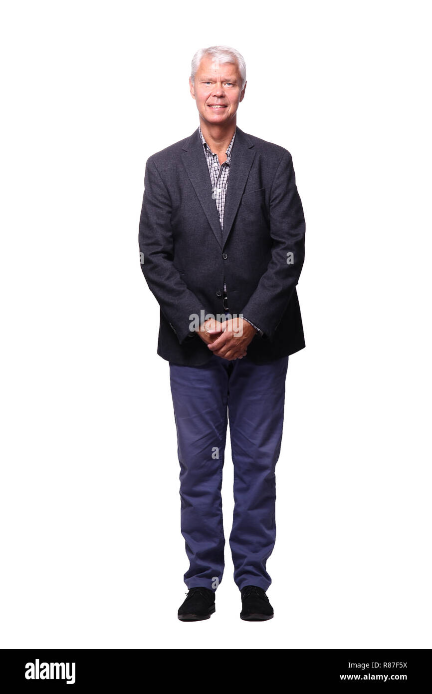 Portrait of a man full body Stock Photo - Alamy