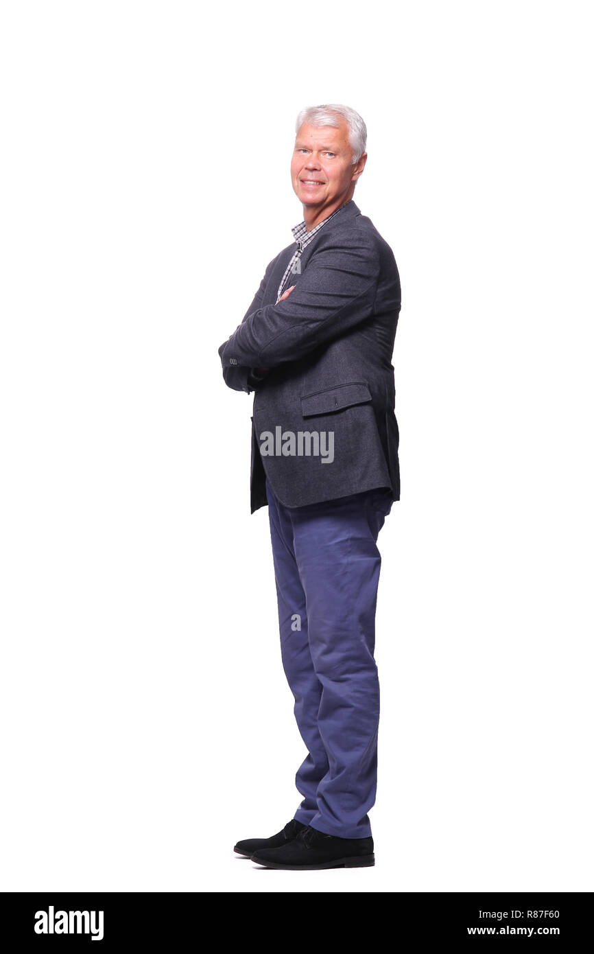 Portrait of a man full body Stock Photo - Alamy