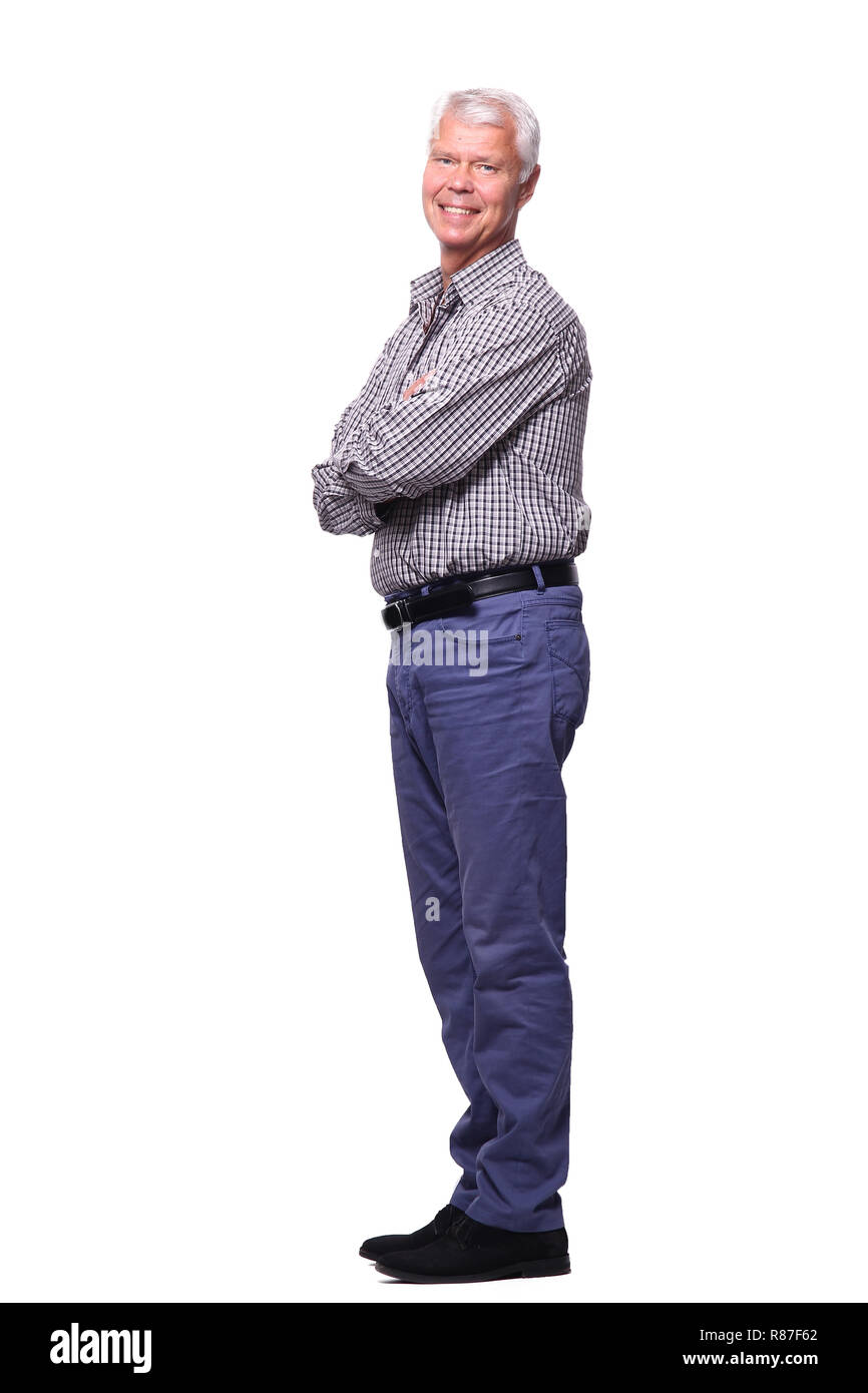 Portrait of a man full body Stock Photo - Alamy
