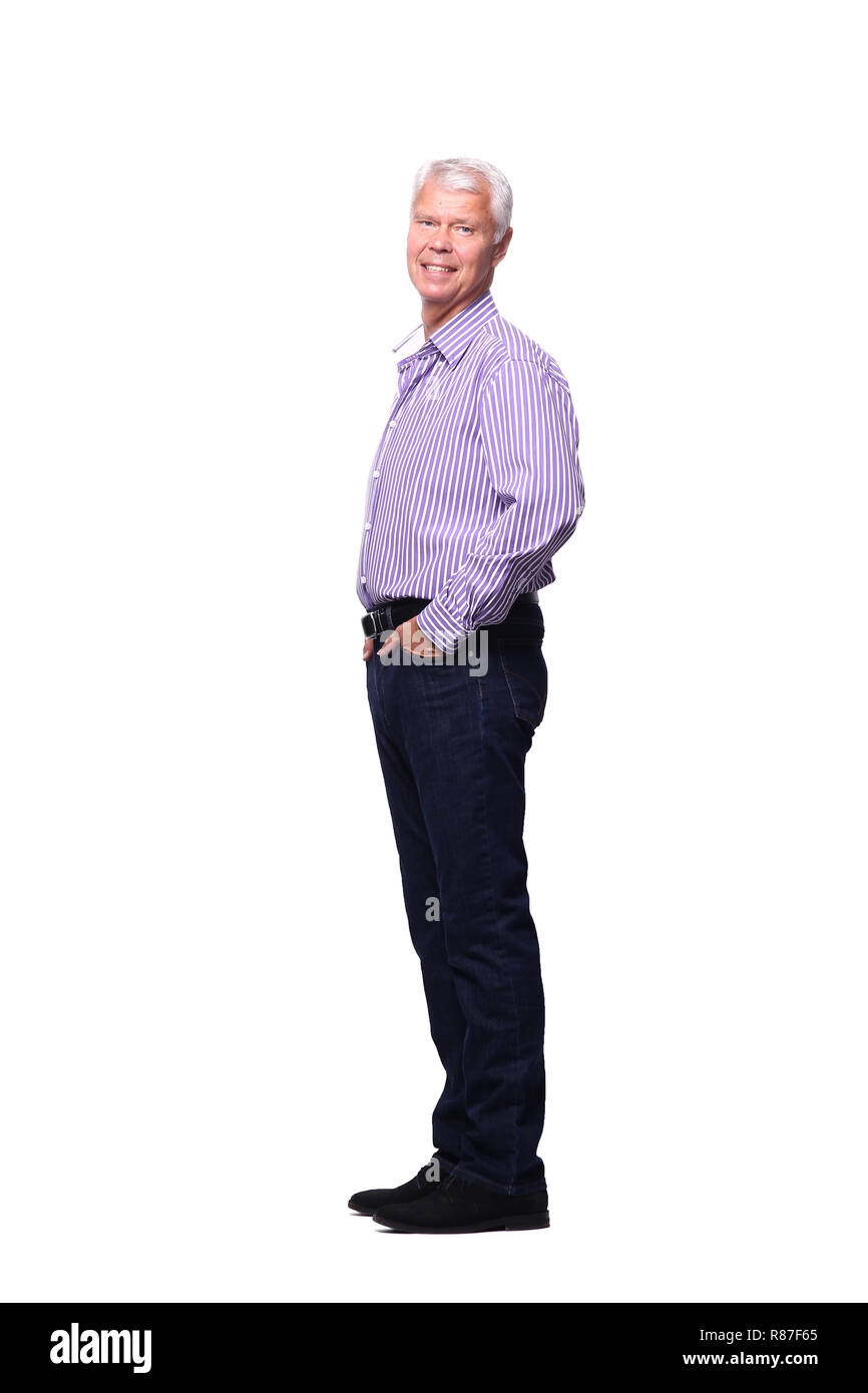 Portrait of a man full body Stock Photo - Alamy