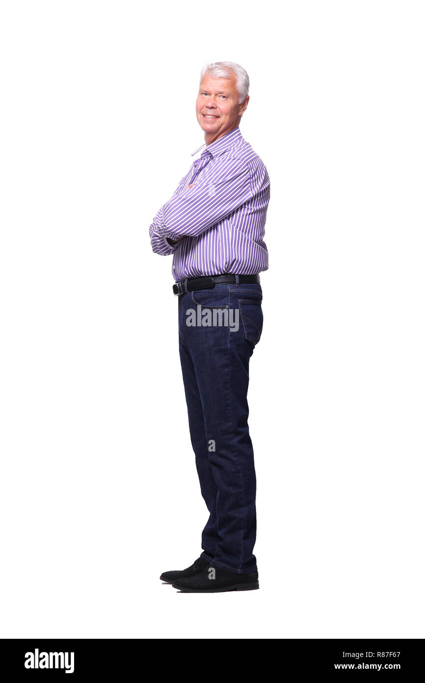 Portrait of a man full body Stock Photo - Alamy