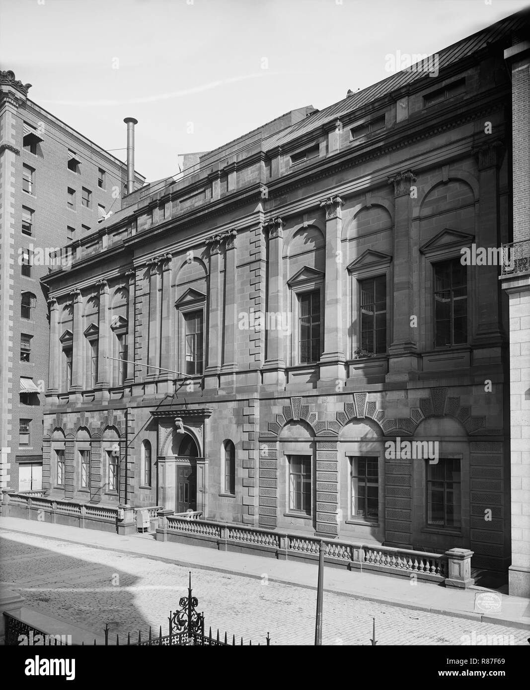 Boston athenaeum vintage hi-res stock photography and images - Alamy