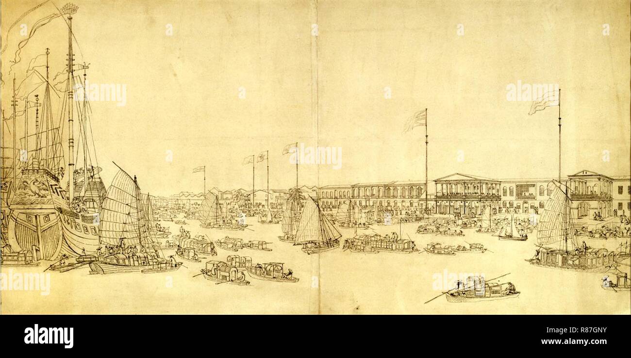 Canton factory site Stock Photo - Alamy