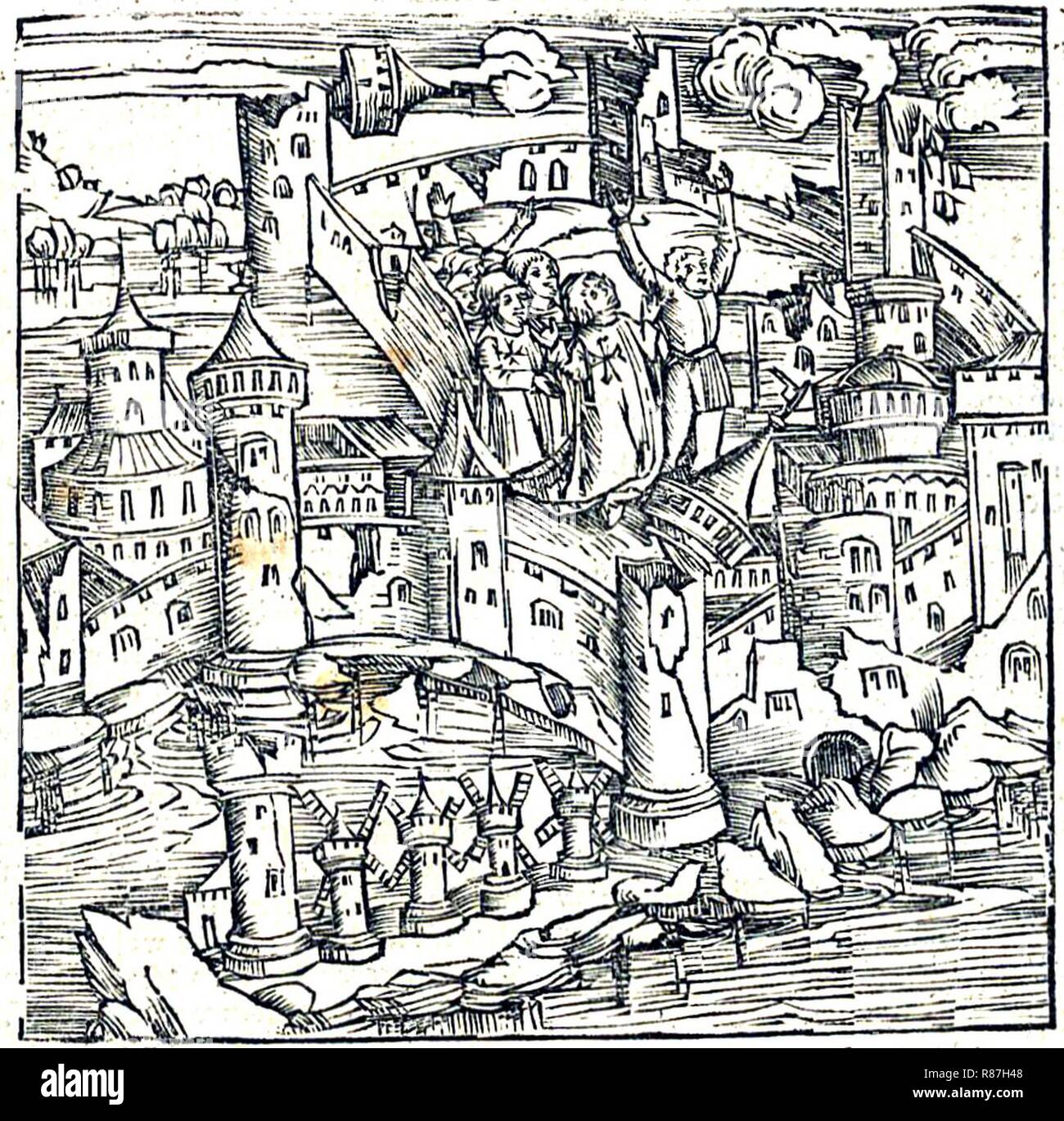 Caoursin - Historia Von Rhodis - 46e Stock Photo - Alamy