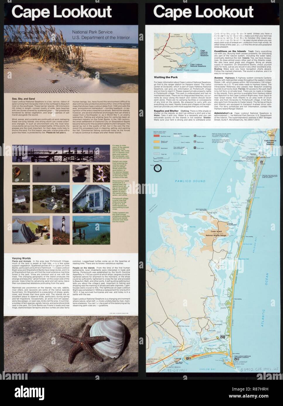 Cape Lookout National Seashore, North Carolina Stock Photo - Alamy