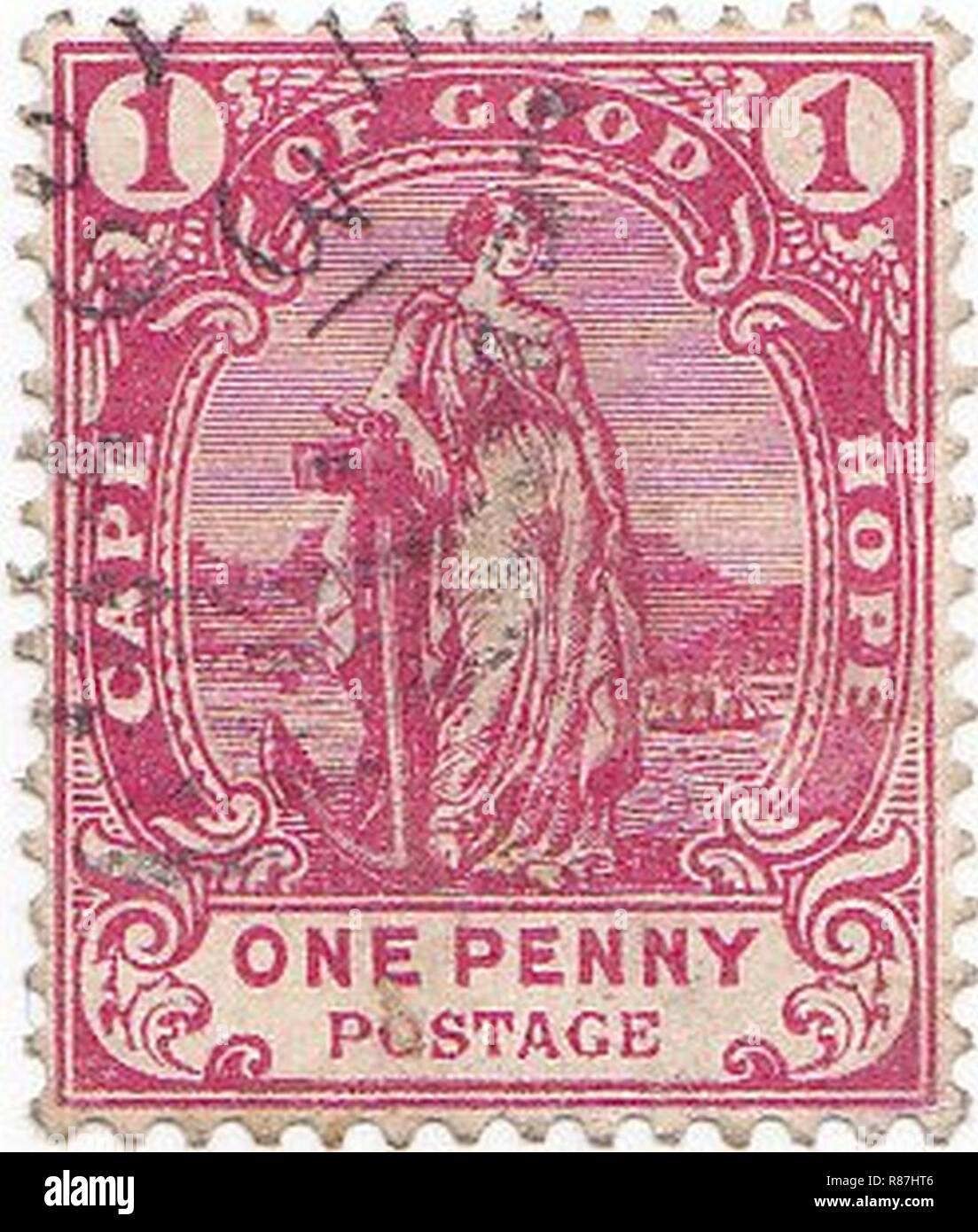 Cape of Good Hope stamp Stock Photo - Alamy