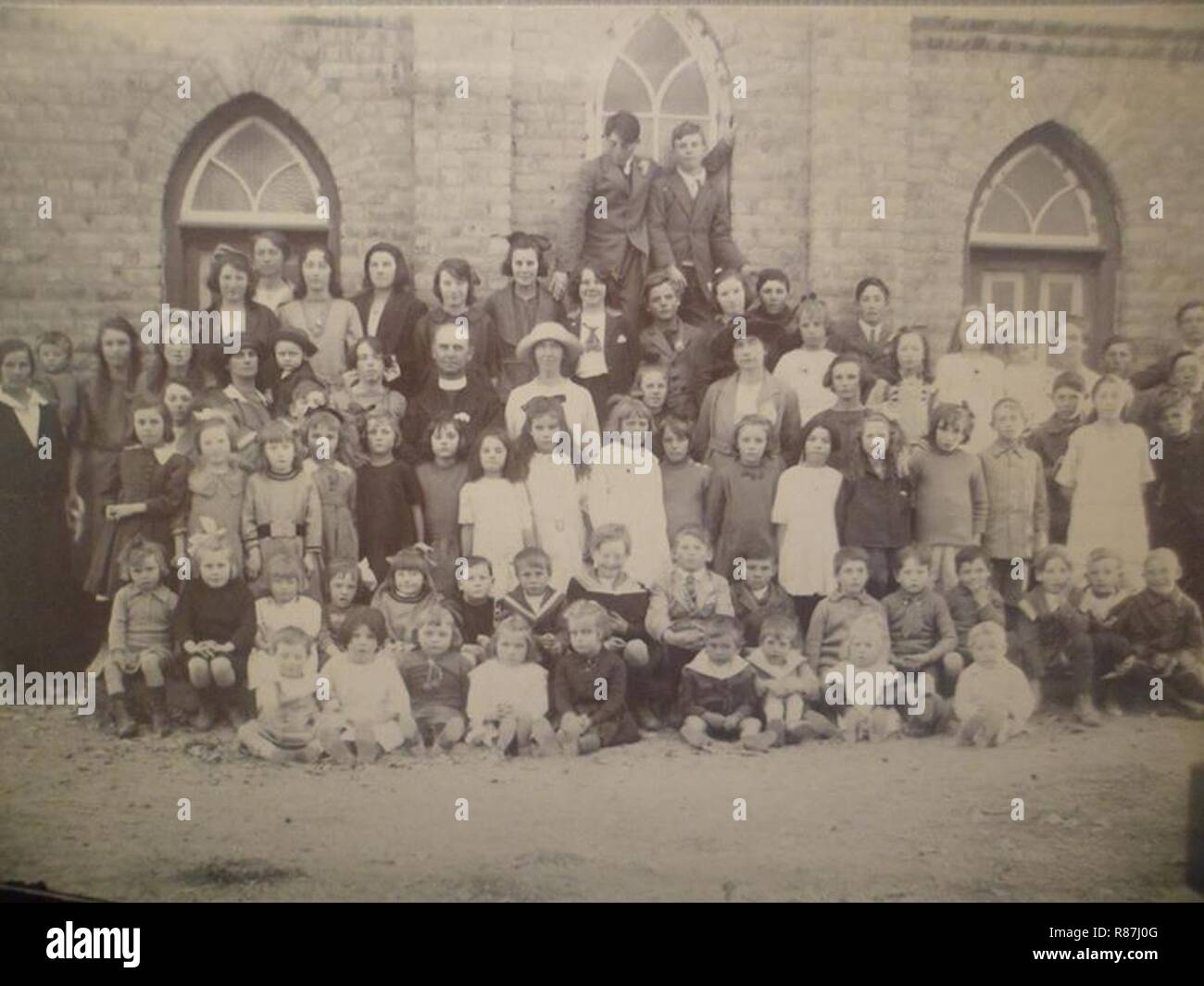 Capel Seion ca.1920 Stock Photo - Alamy