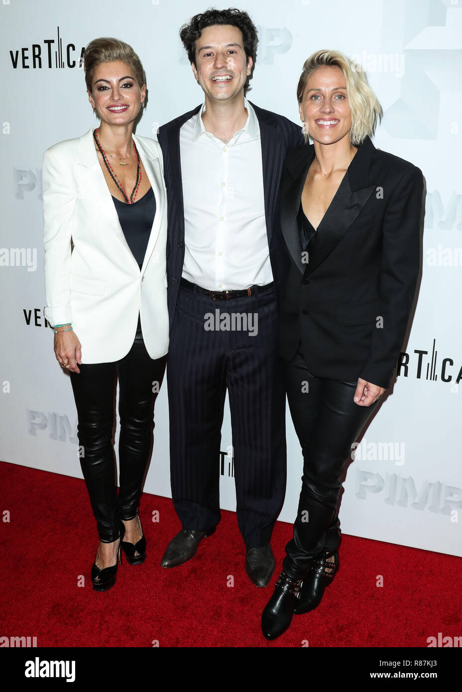 LOS ANGELES, CA, USA - NOVEMBER 07: Victoria Bousis, Alexis Varouxakis ...