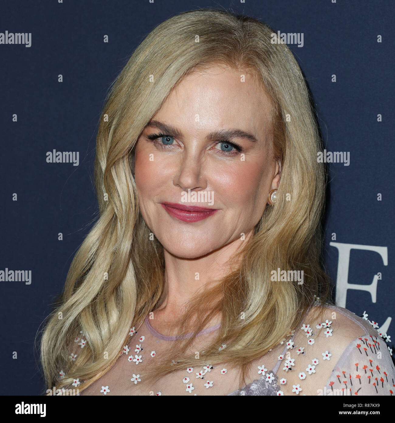 LOS ANGELES, CA, USA - OCTOBER 29: Actress Nicole Kidman wearing Markus ...
