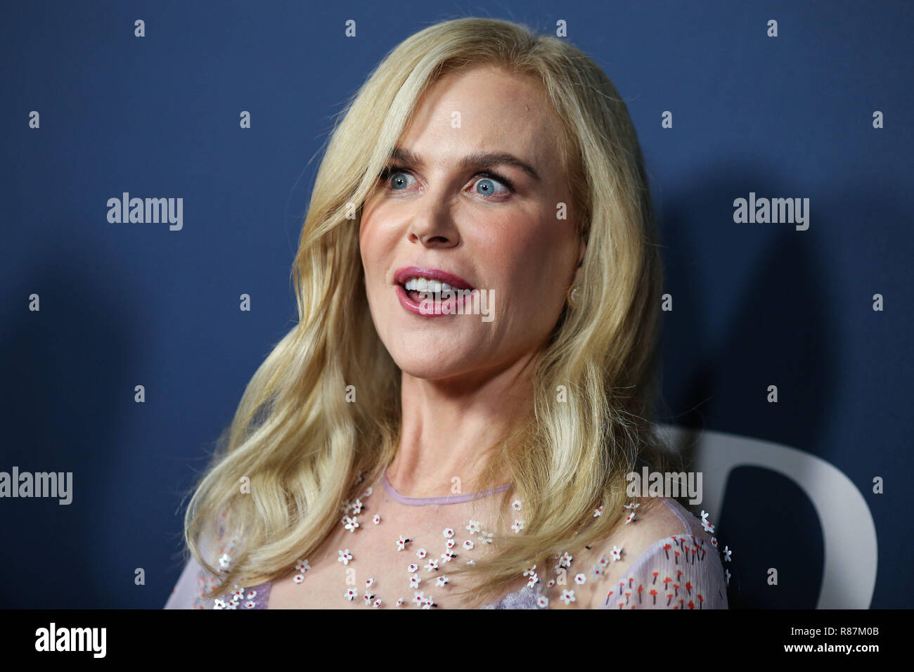 LOS ANGELES, CA, USA - OCTOBER 29: Actress Nicole Kidman wearing Markus ...