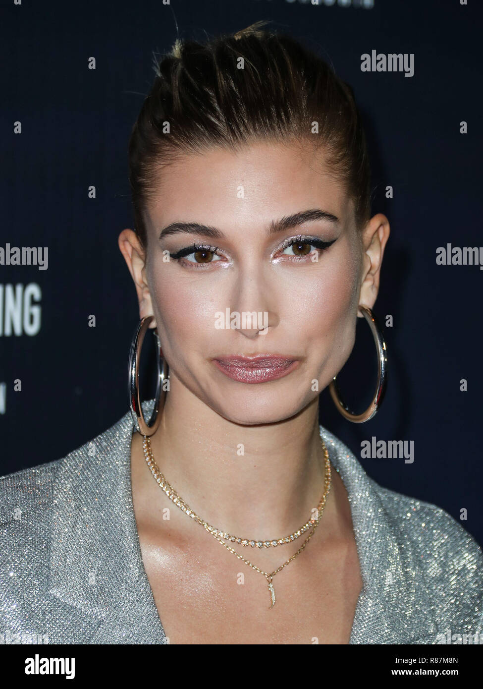 WEST HOLLYWOOD, LOS ANGELES, CA, USA - NOVEMBER 05: Model Hailey Rhode ...