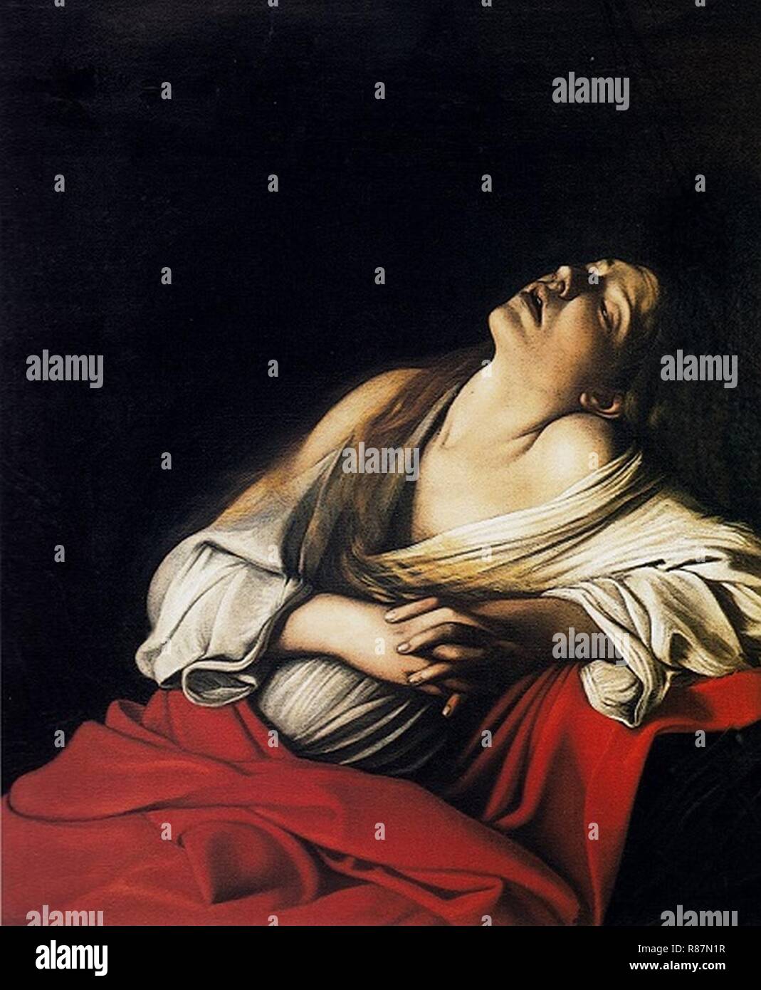 Caravaggio Maria Maddalena Stock Photo - Alamy