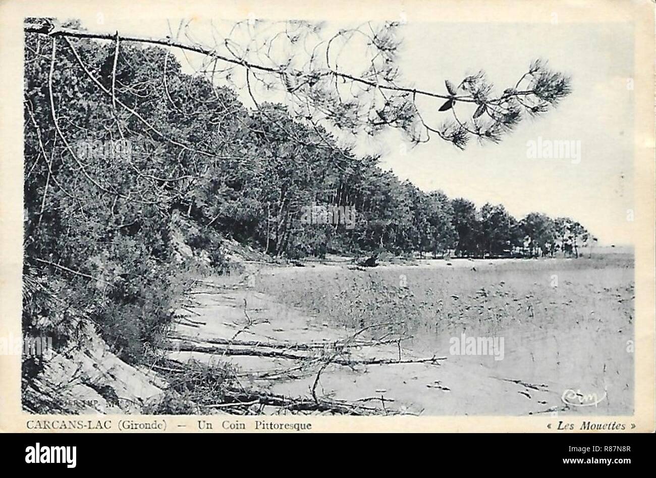 Carcans lac hi-res stock photography and images - Alamy