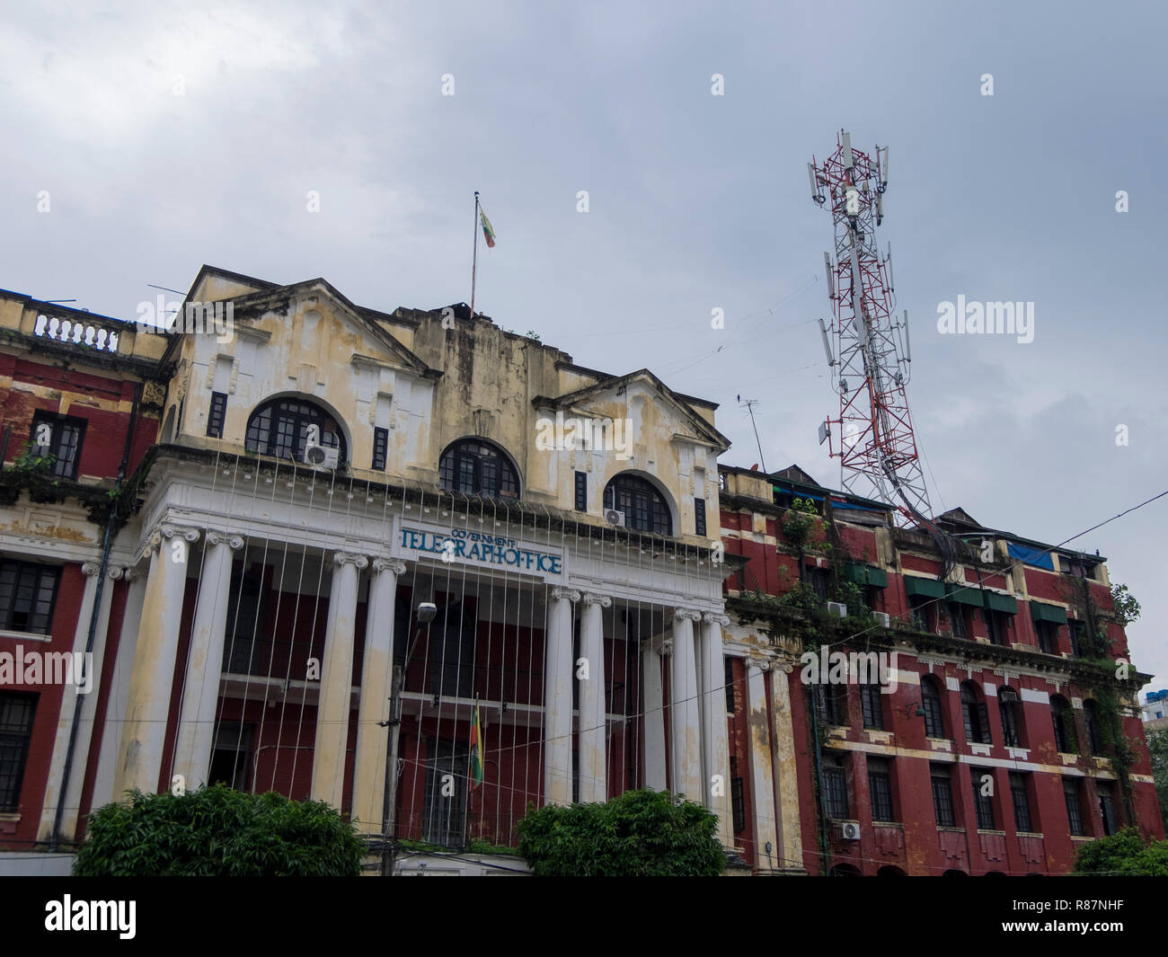 The Telegraph office building, an example of British Colonial ...