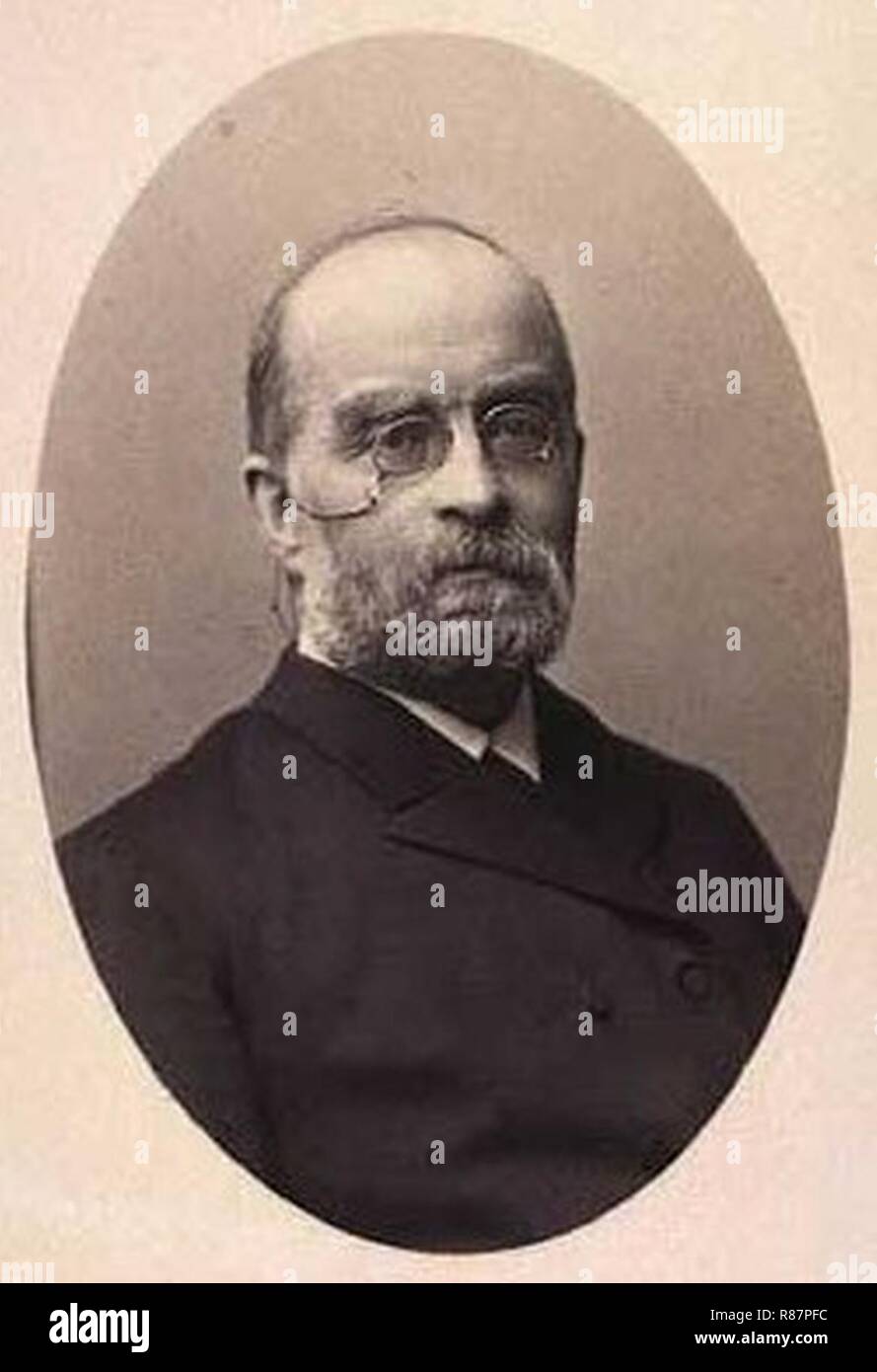 Carl Georg Lange by Hansen & Weller Stock Photo - Alamy