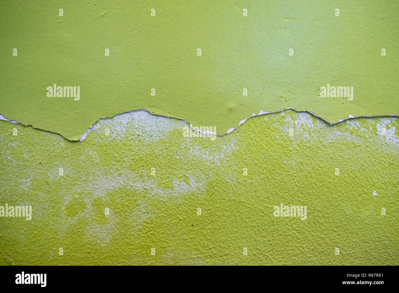 Cement wall green edges textured background. background of natural ...