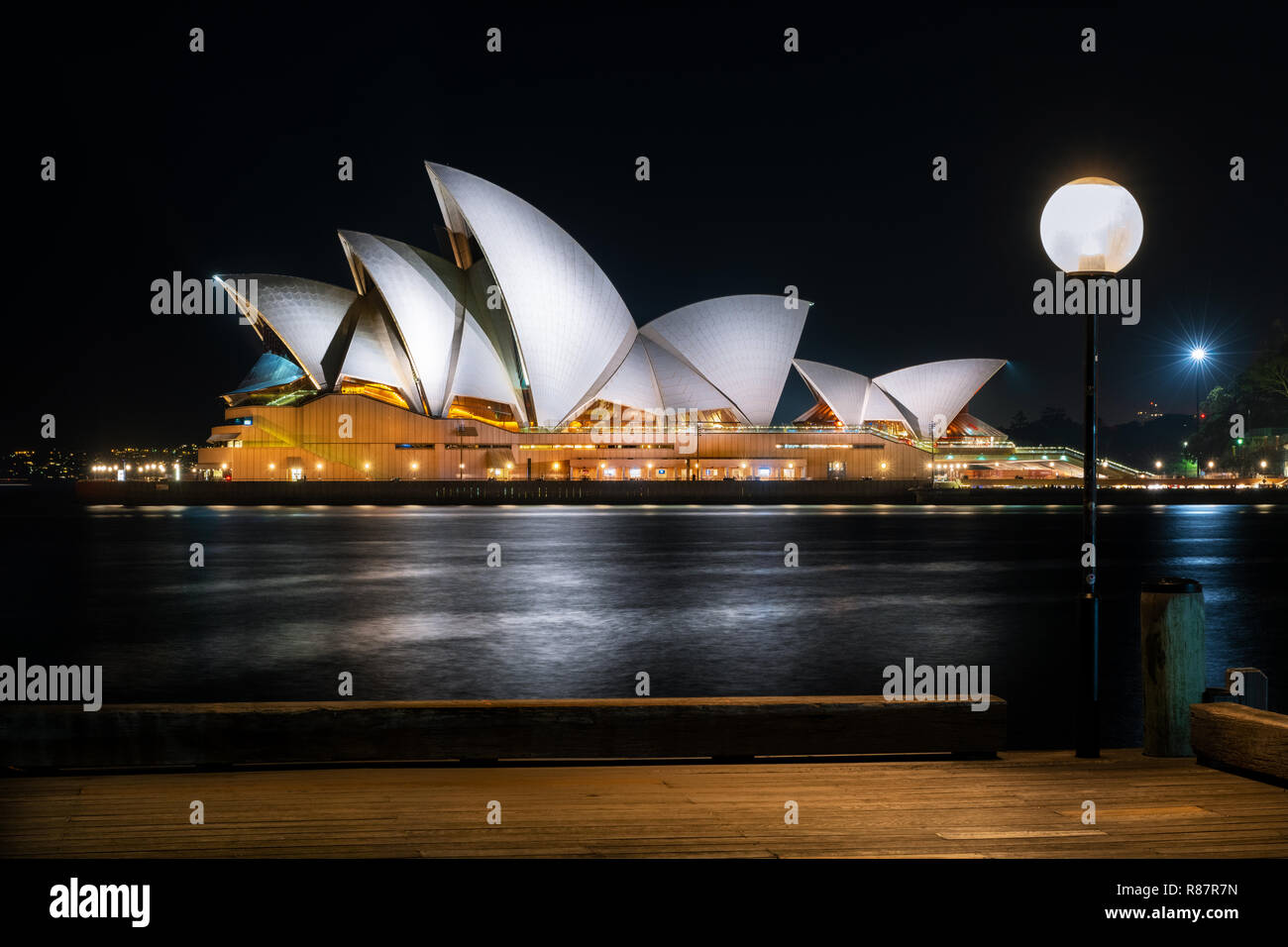 Sydney Opera House at night Stock Photo - Alamy
