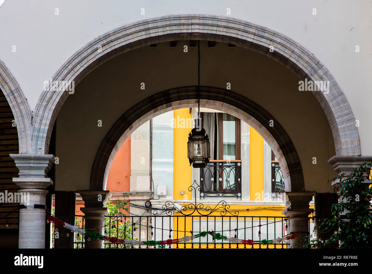 The architecture of the historical city of GUANAJUATO is known for its ...