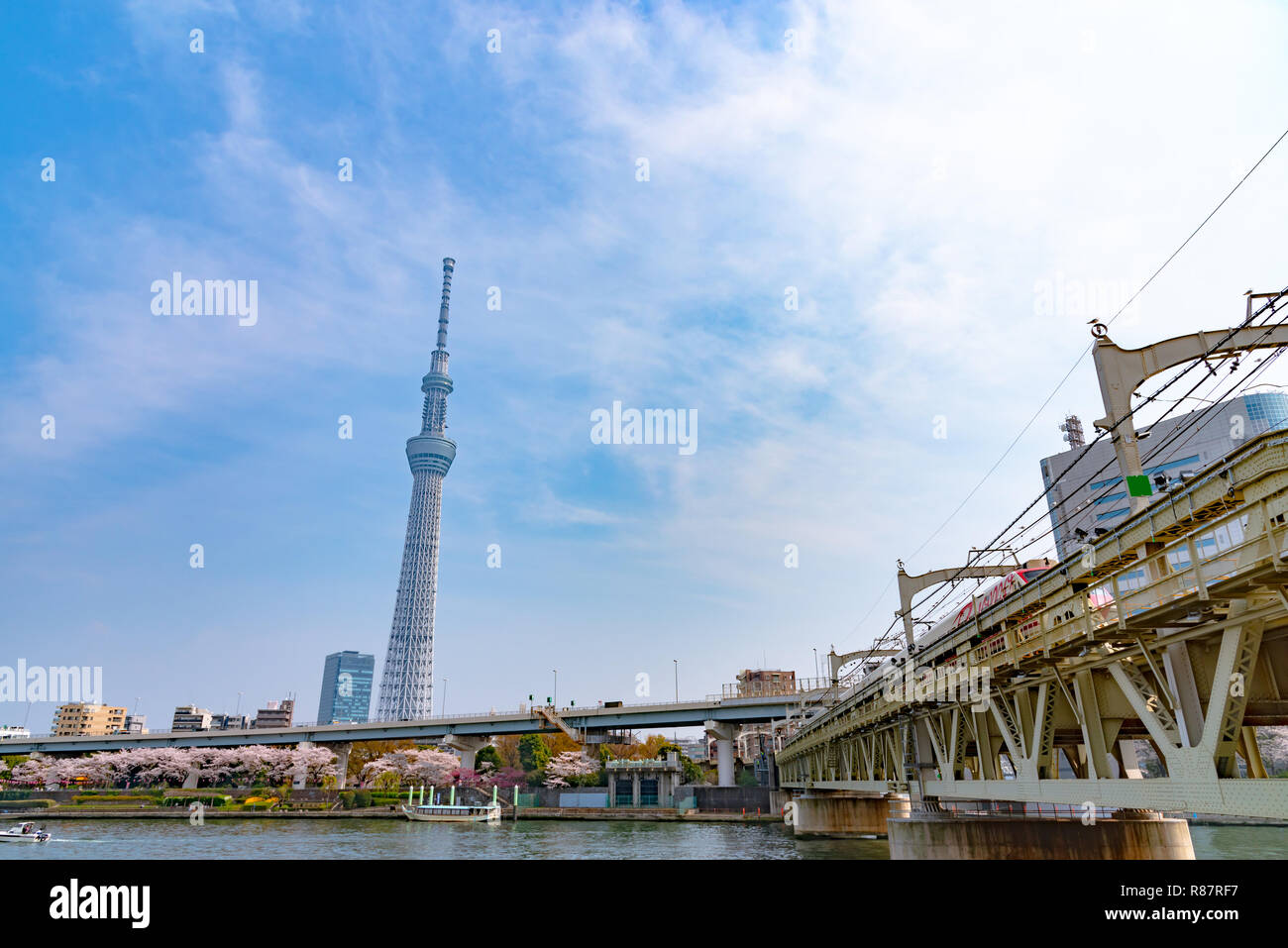 Famous skytree tower in hi-res stock photography and images - Alamy