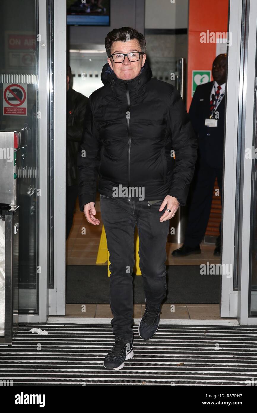 Rick Astley seen leaving Radio 2 Featuring: Rick Astley Where: London ...