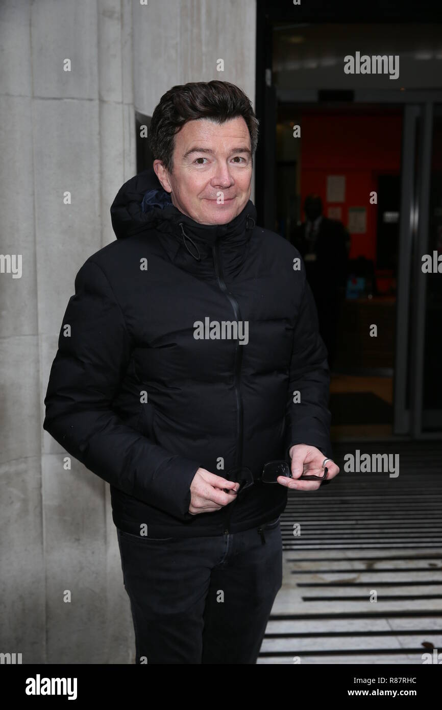 Rick Astley seen leaving Radio 2 Featuring: Rick Astley Where: London ...