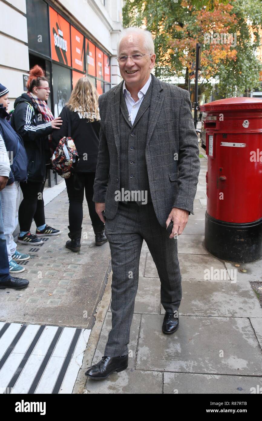 David Gower seen arriving at BBC Radio 2 Featuring: David Gower Where ... David Gower seen arriving at BBC Radio 2 Featuring: David Gower Where ...