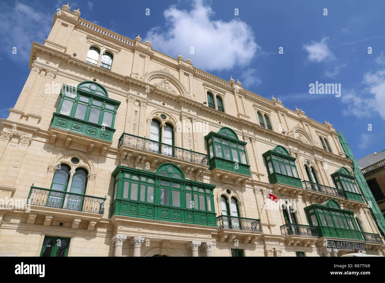Valletta, Malta - Cityscape photos with buildings, streets Stock Photo ...