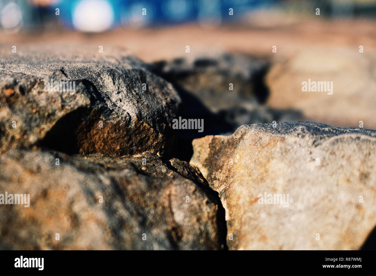 Rock Formation in Fall Stock Photo - Alamy