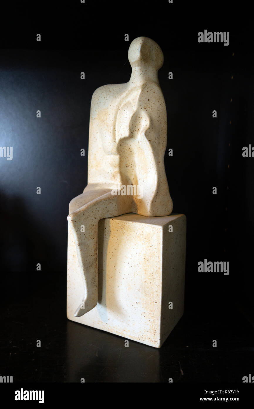 A Contemporary Ceramic Sculpture of a Single male figure circa 1984 by ...
