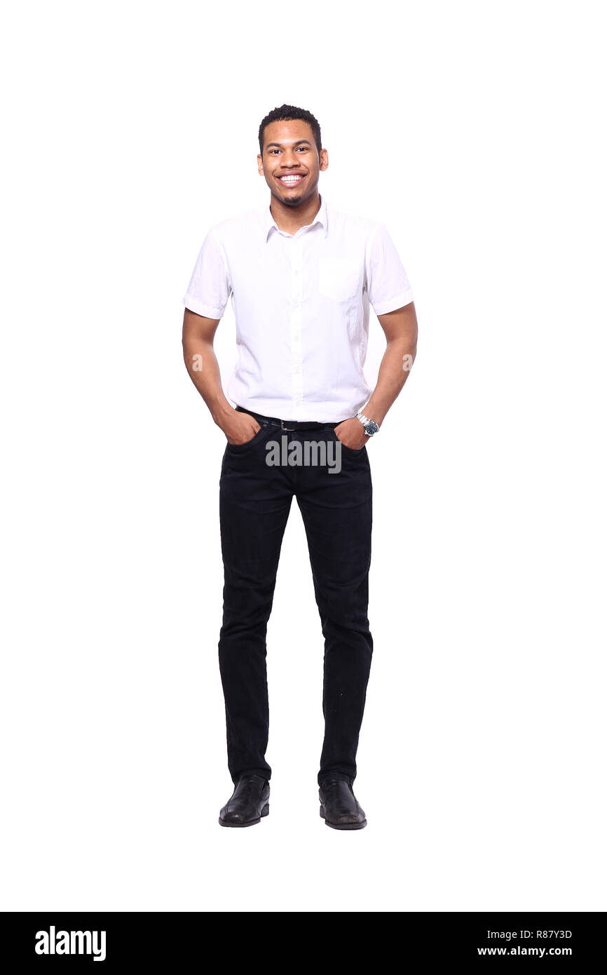 Portrait of a happy man Stock Photo - Alamy