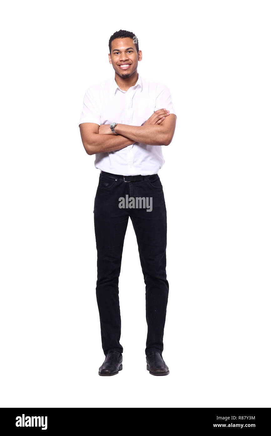 Portrait of a happy man Stock Photo - Alamy