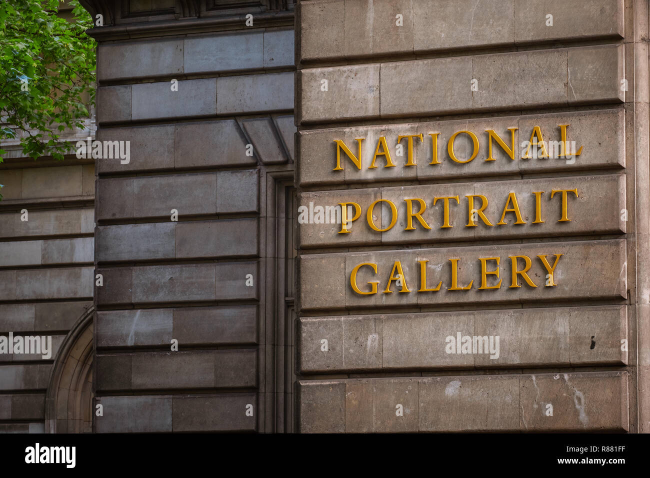 London, United Kingdom - May 13 2018: National Portrait Gallery opened ...