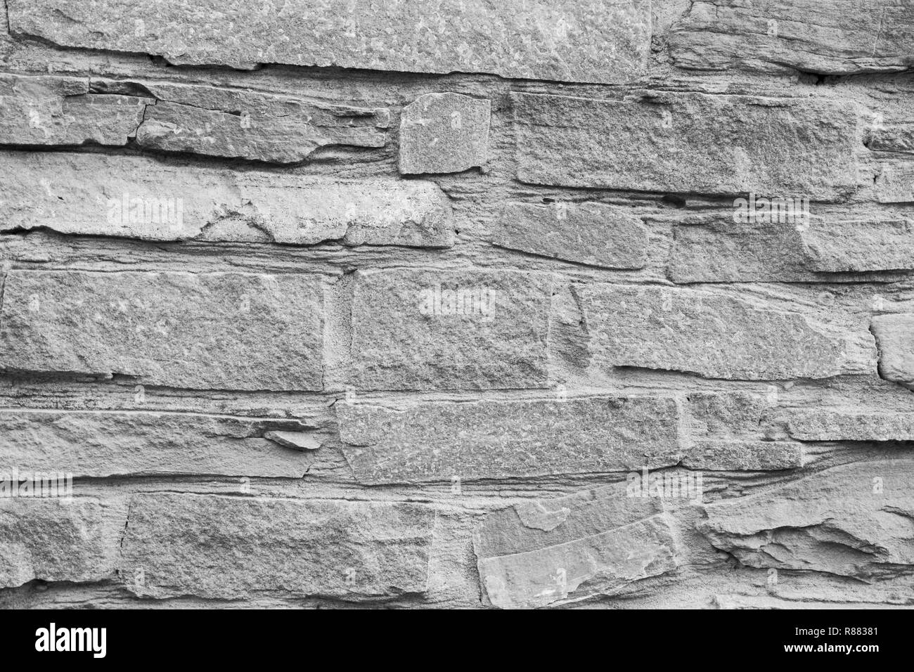 High detailed grey stone brick background, texture Stock Photo - Alamy