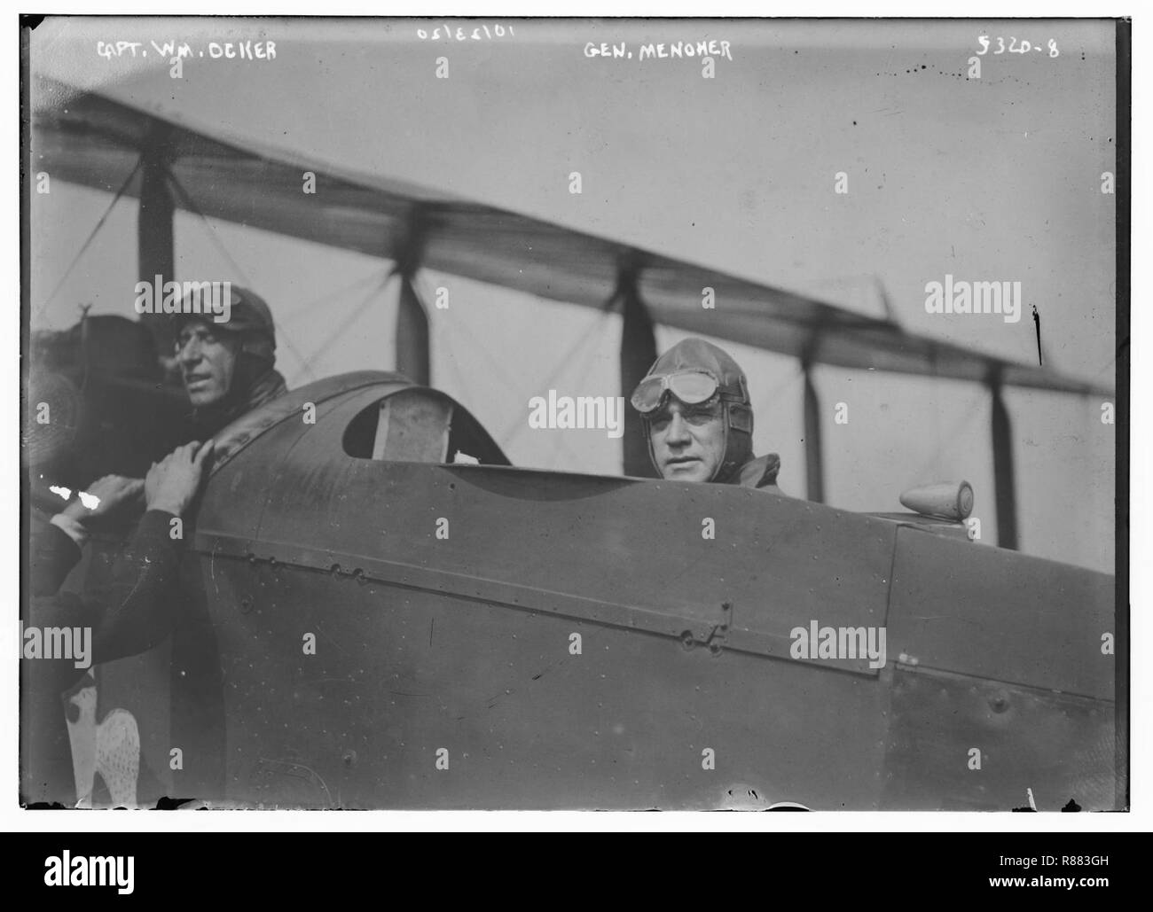 Capt. Wm. Ocker & Gen. Menoher Stock Photo - Alamy