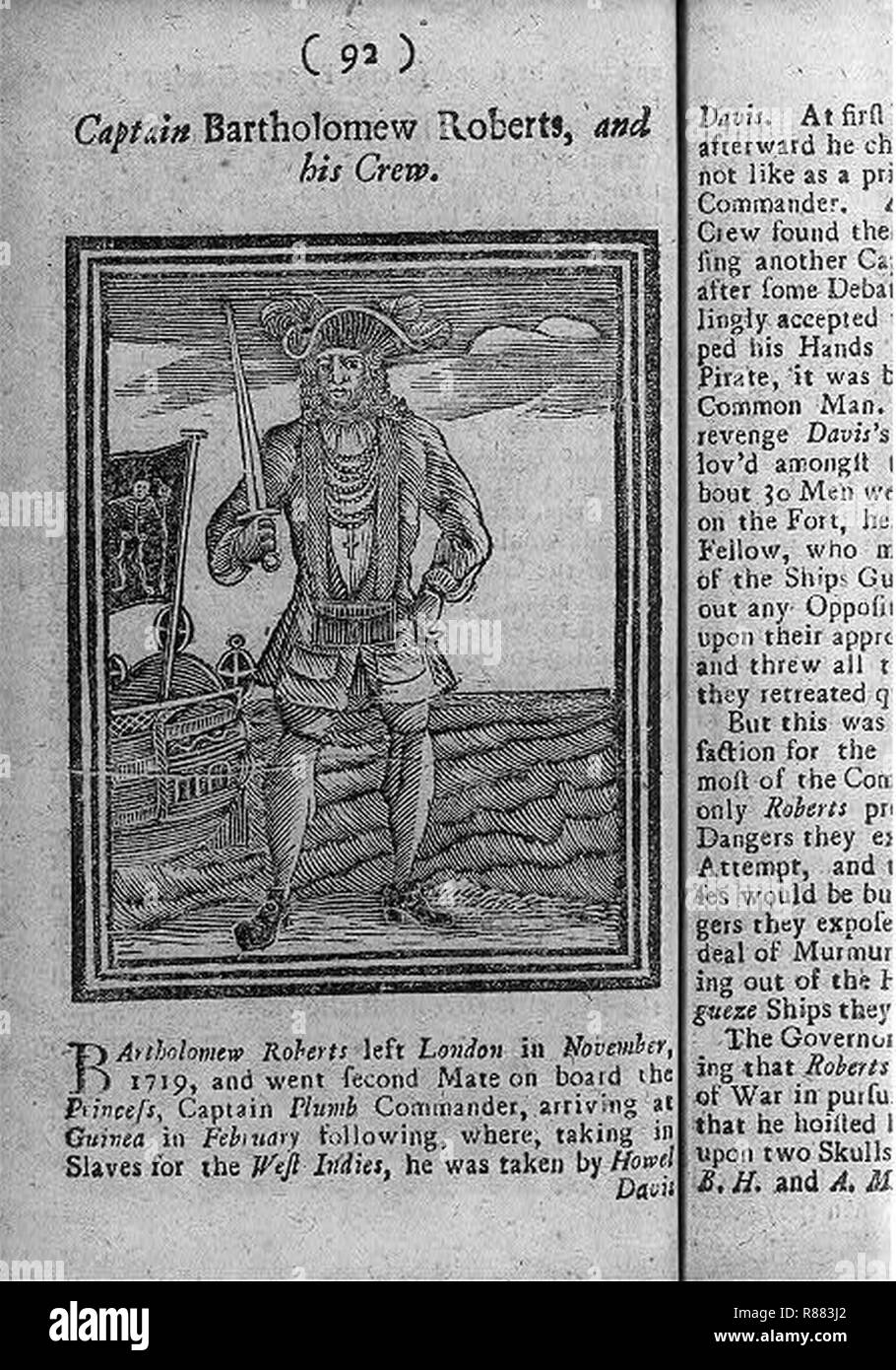 Bartholomew roberts hi-res stock photography and images - Alamy