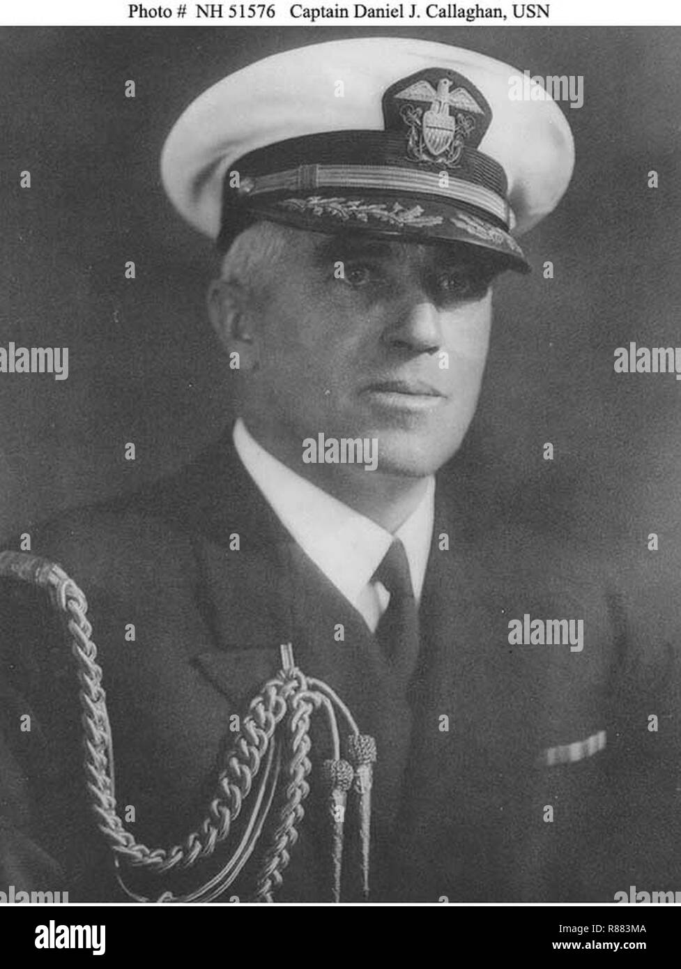 Captain Daniel J. Callaghan, USN Stock Photo - Alamy