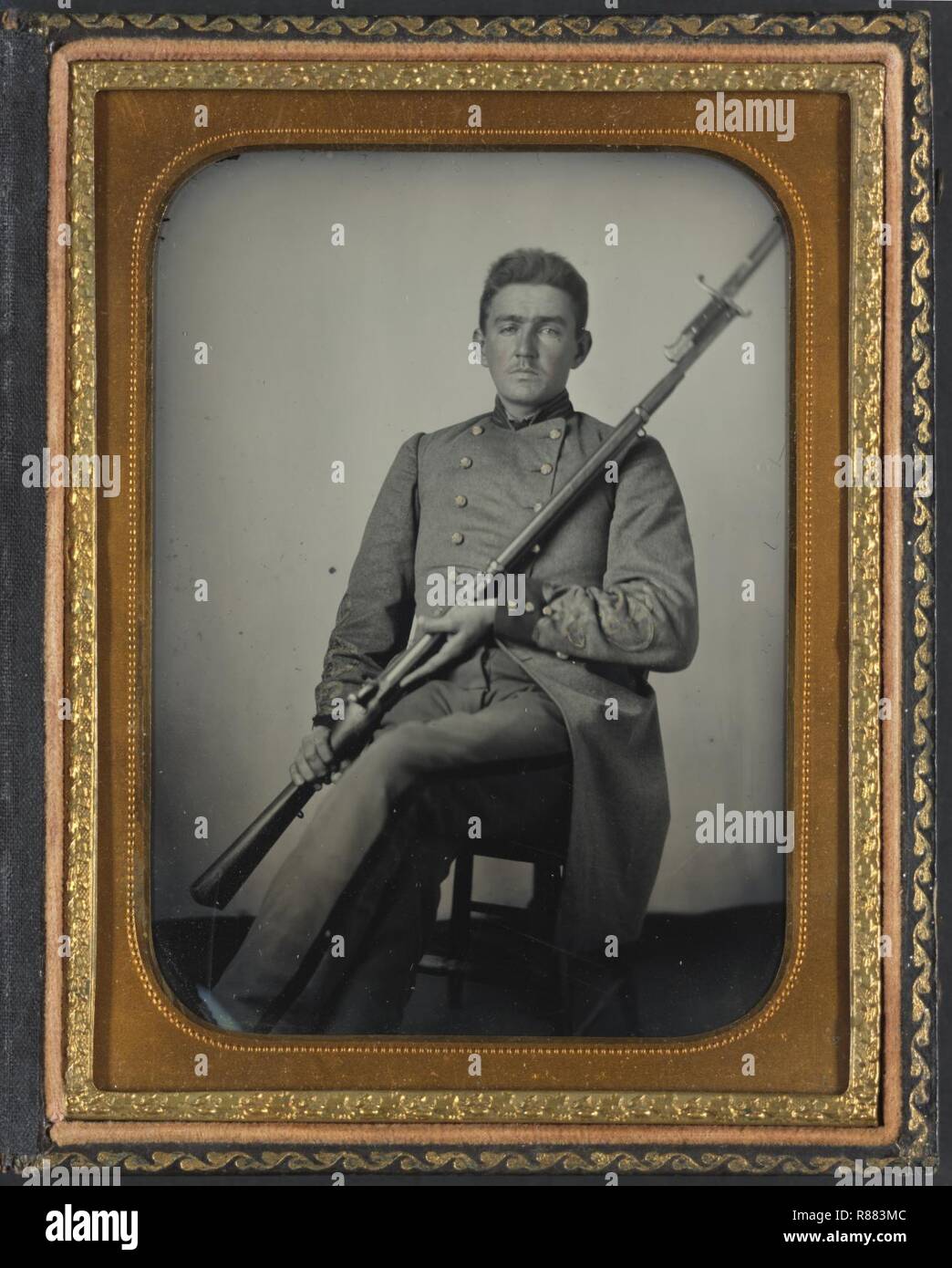 Captain Daniel Turrentine of Company G, 12th Arkansas Infantry Regiment ...
