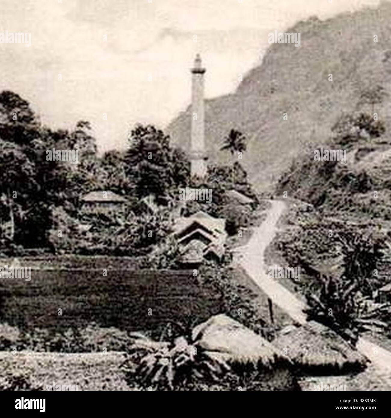 Captain Dawson Tower Kadugannawa-Early 1900s Stock Photo - Alamy