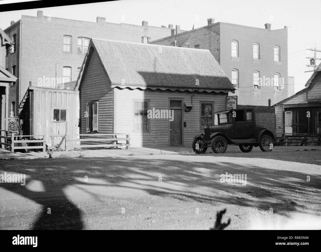 Captain Enoch Fowler House Stock Photo - Alamy
