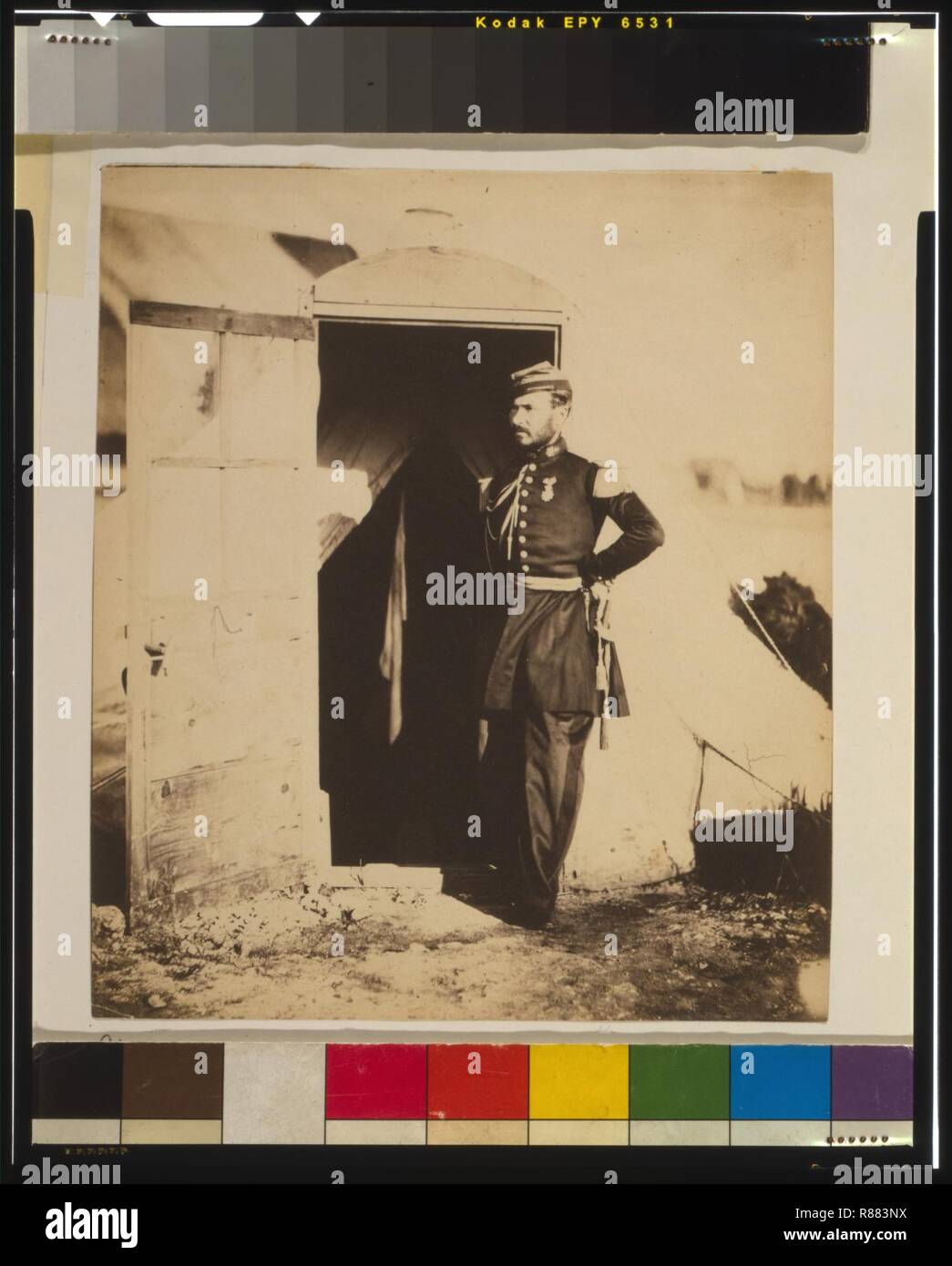 Captain Fay on General Bosquets staff Stock Photo - Alamy