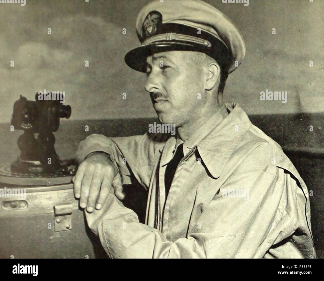 Captain Frank Akers (USN Stock Photo - Alamy