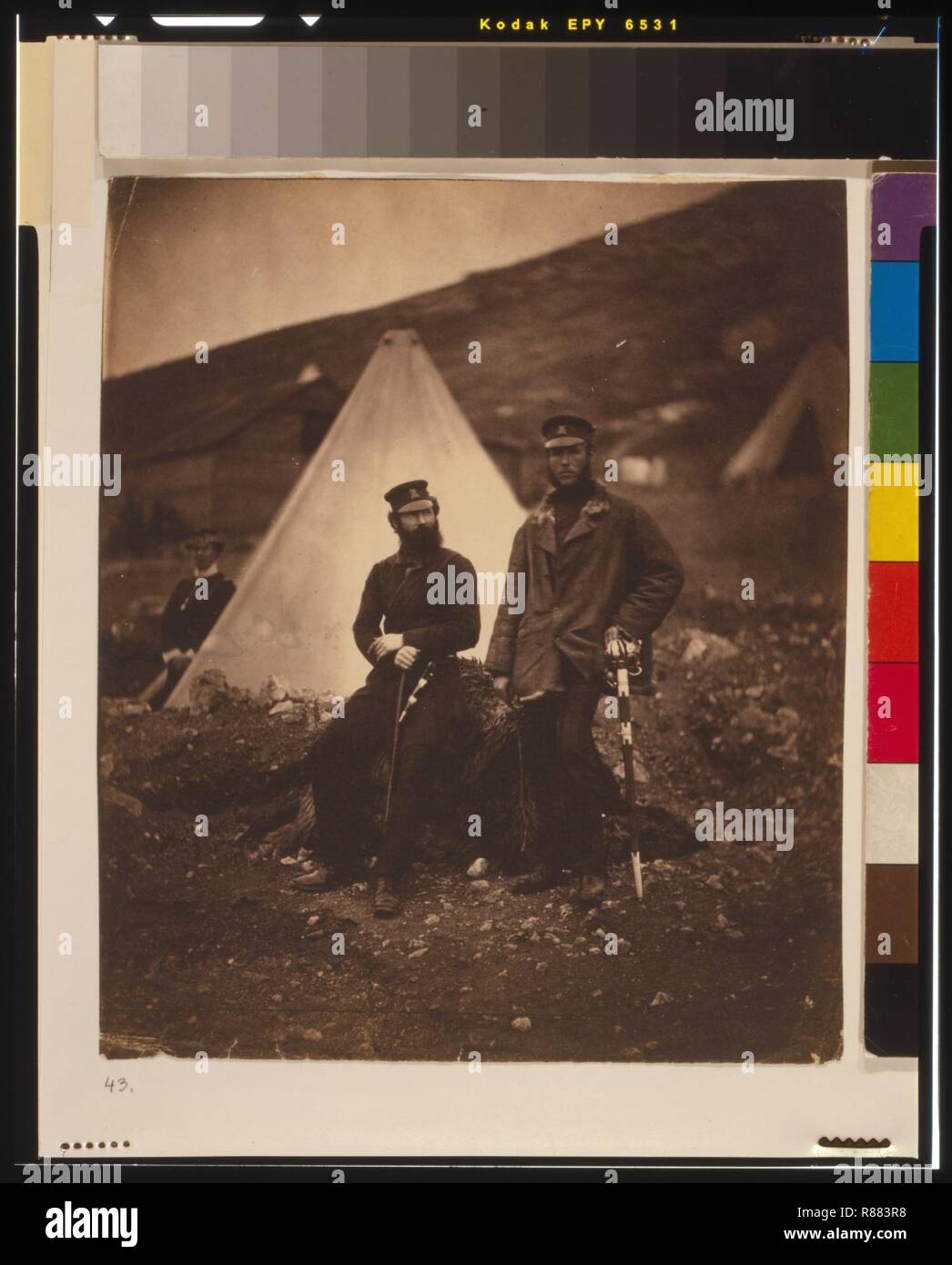 Captain Graham & Captain Macleod, 42nd Regiment Stock Photo - Alamy