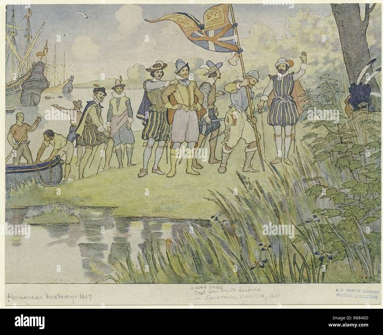 Landing at jamestown hi-res stock photography and images - Alamy