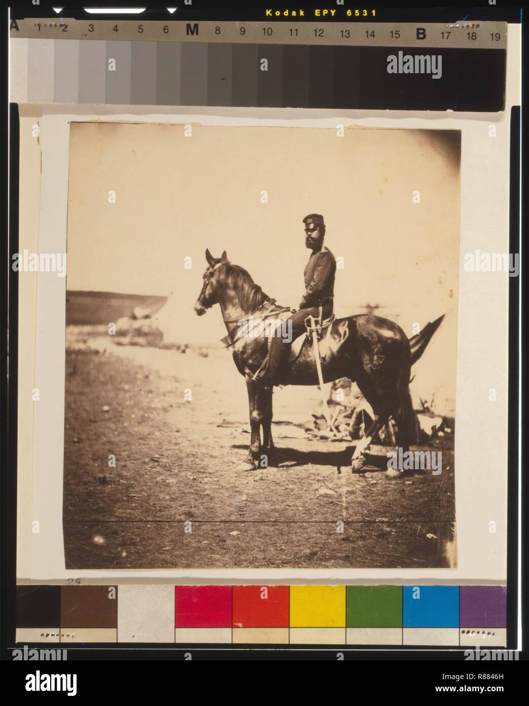 Captain Walker, 30th Regiment Stock Photo - Alamy