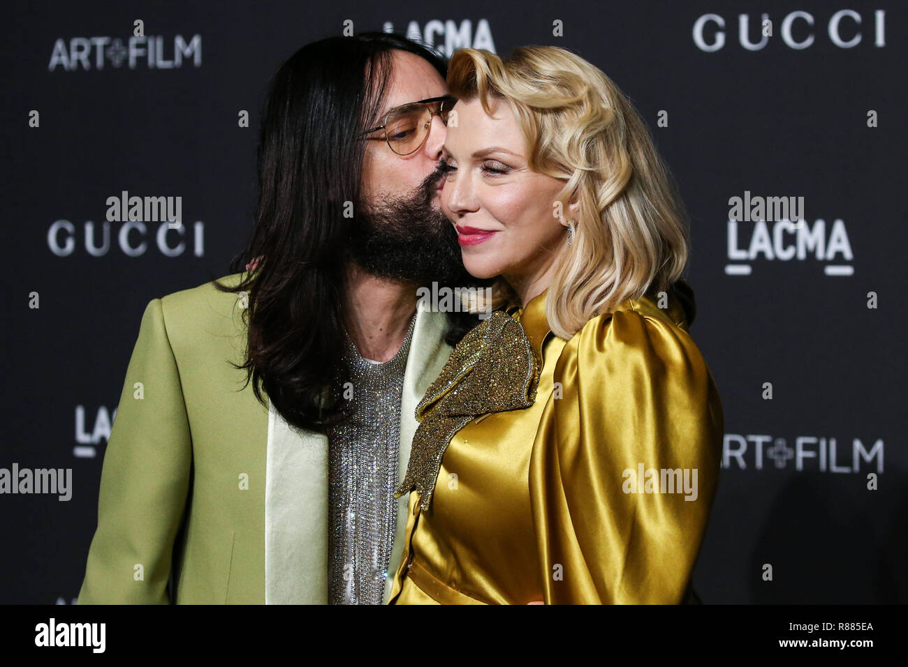 LOS ANGELES, CA, USA - NOVEMBER 03: Alessandro Michele, Courtney Love ...
