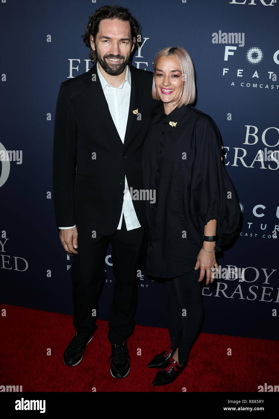 LOS ANGELES, CA, USA - OCTOBER 29: Nash Edgerton, Carla Ruffino at the ...
