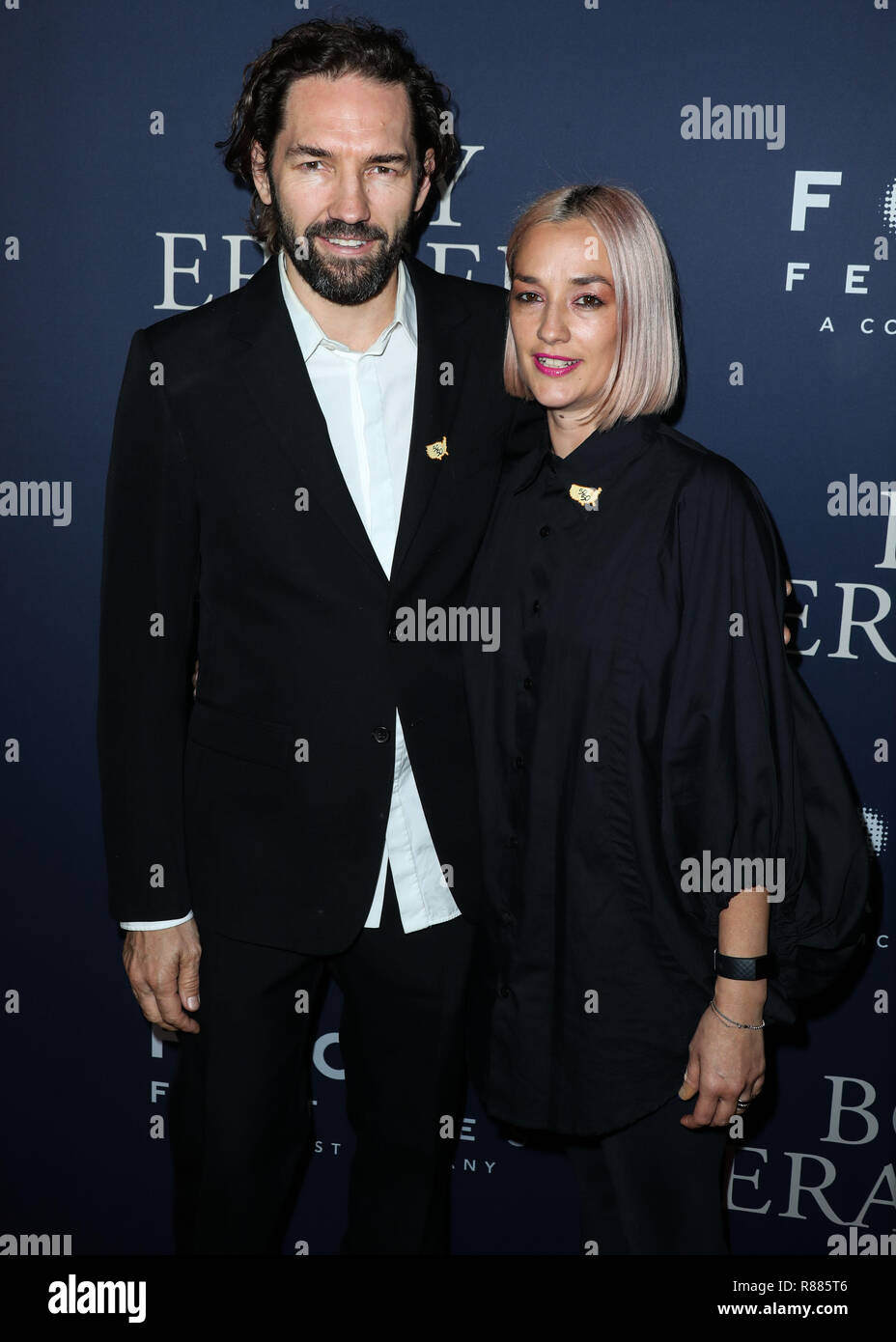 LOS ANGELES, CA, USA - OCTOBER 29: Nash Edgerton, Carla Ruffino at the ...